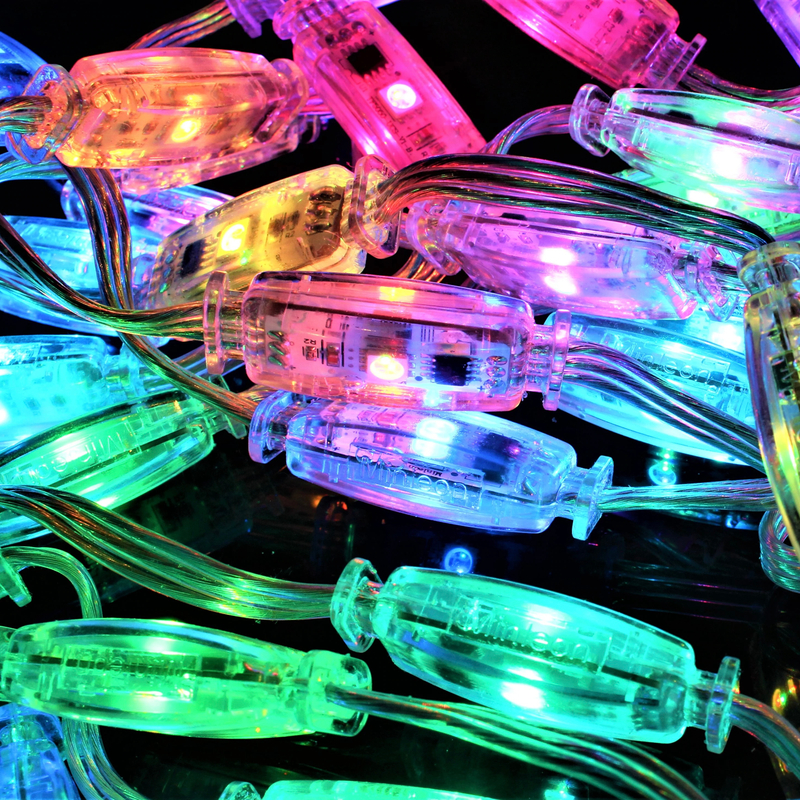 RGB Pebble Lights - Buy RGB Light String, RGB Triklit Light ...