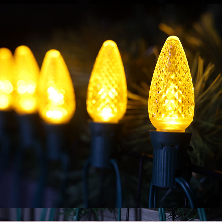 UL C9 Minleon LED Replacement Bulbs Yellow Outdoor Use - Buy C9 Yellow LED Bulbs, Minleon LED ...